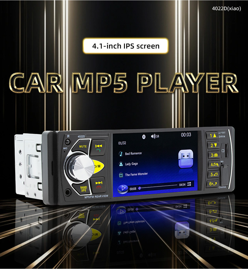 Auto MP5 Player Bluetooth Music Player Auto Radio 4.1inch HD Bluetooth ...