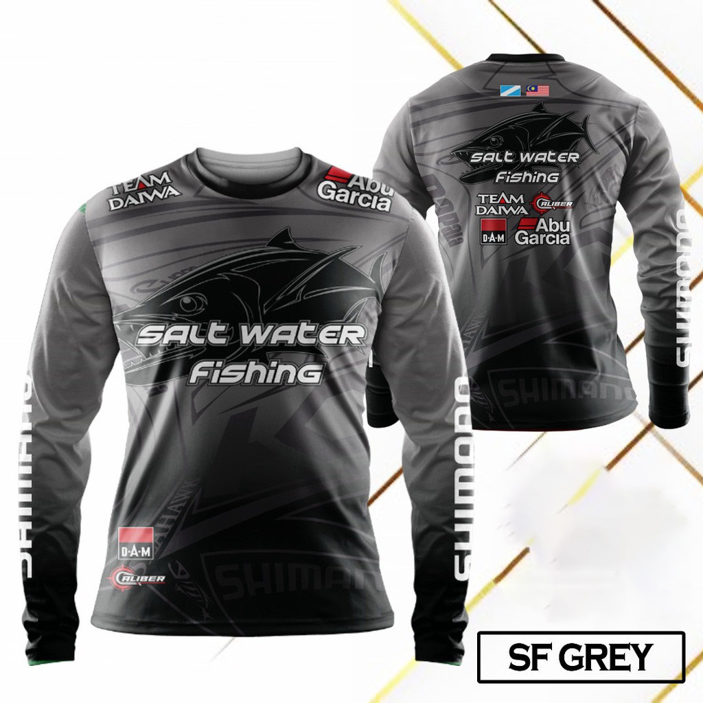 New Design Clothes Anti-UV Fishing Shimano Baju Pancing Salt Water ...