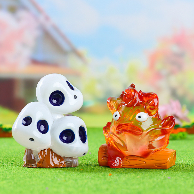 Kotak buta jin Miyazaki Kotak kejutan Mainan Kartun Jepun Model watak ...