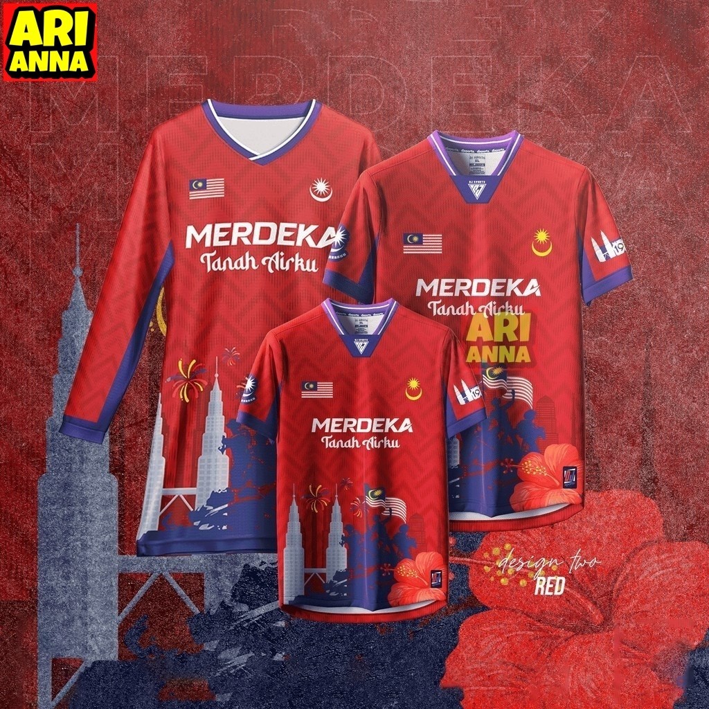 Arianna【Free Custom Name】Merdeka 67 baju t shirt merdeka 2024 T-SHIRT ...