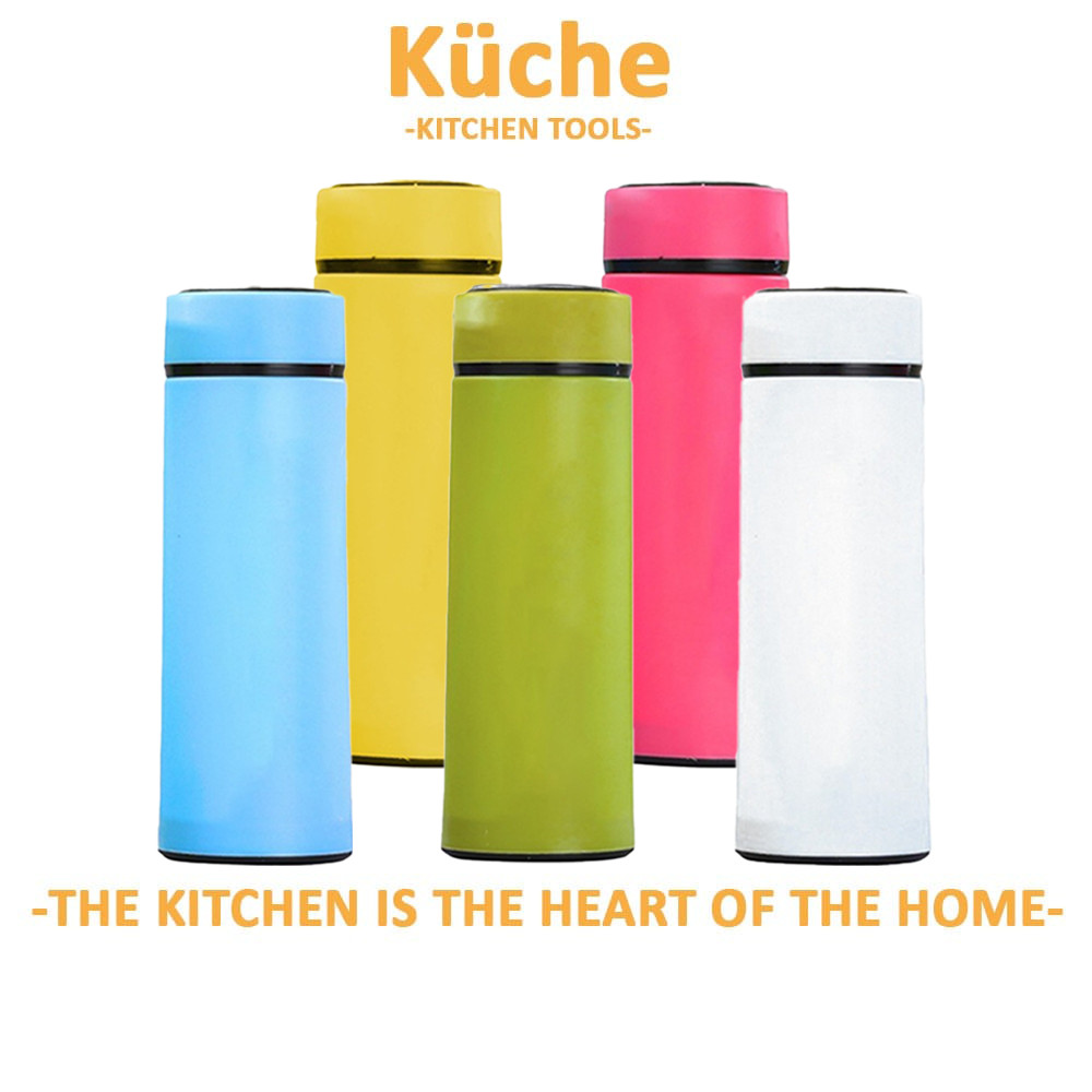 KUCHE PP Glass Vacuum Thermal Flask Insulation Bottle Glass Inner ...