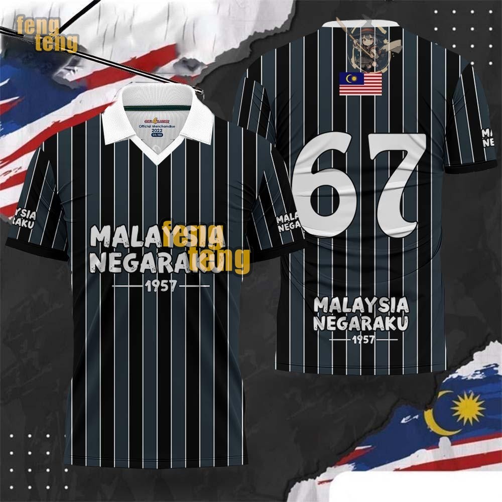 READY STOCKBaju Merdeka 2024 67th Malaysia Muslim Sportswear Suit ...