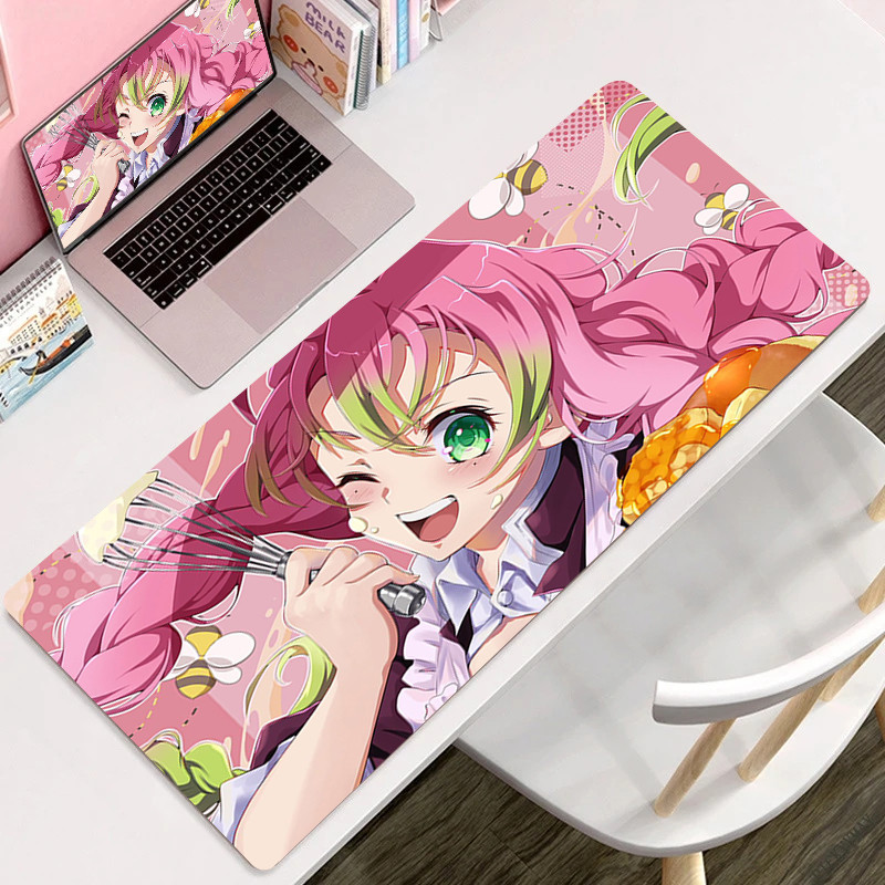 Hot Anime Devil Killer Mouse Pad Kawaii Anime Girl Kanroji Mitsuri ...