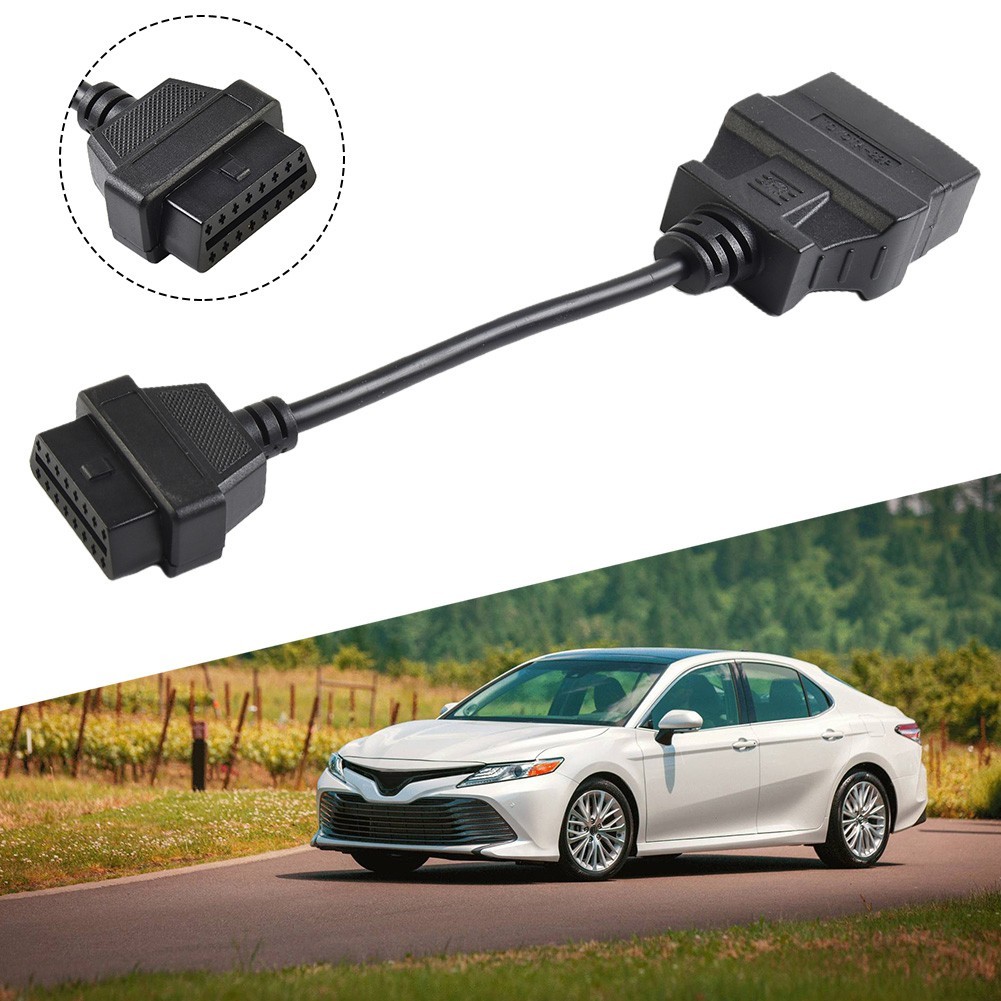 GRKN~22 Pin OBD1 To 16 Pin OBD2 Converter Adapter Cable For TOYOTA ...