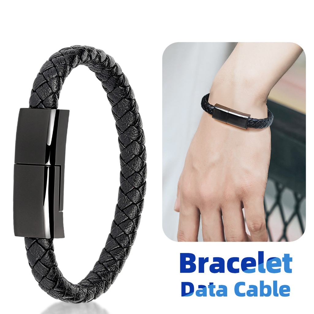 HdoorLink Bracelet Fast Charger Cable PD 60W Portable Wristband ...