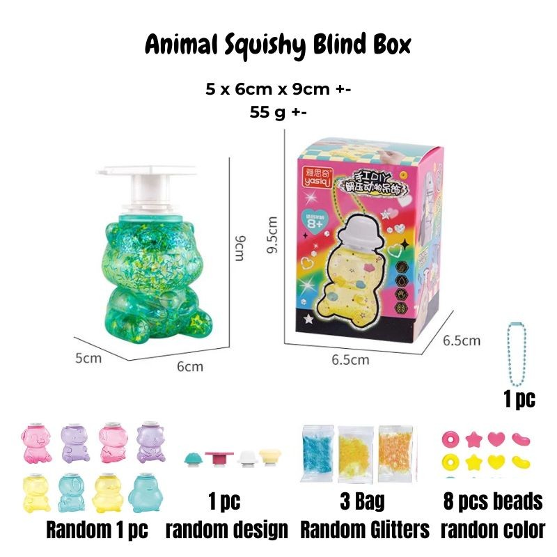 CTD Squishy DIY Blind Box Cute Squishy Toy Animal Anti Stress Ball ...