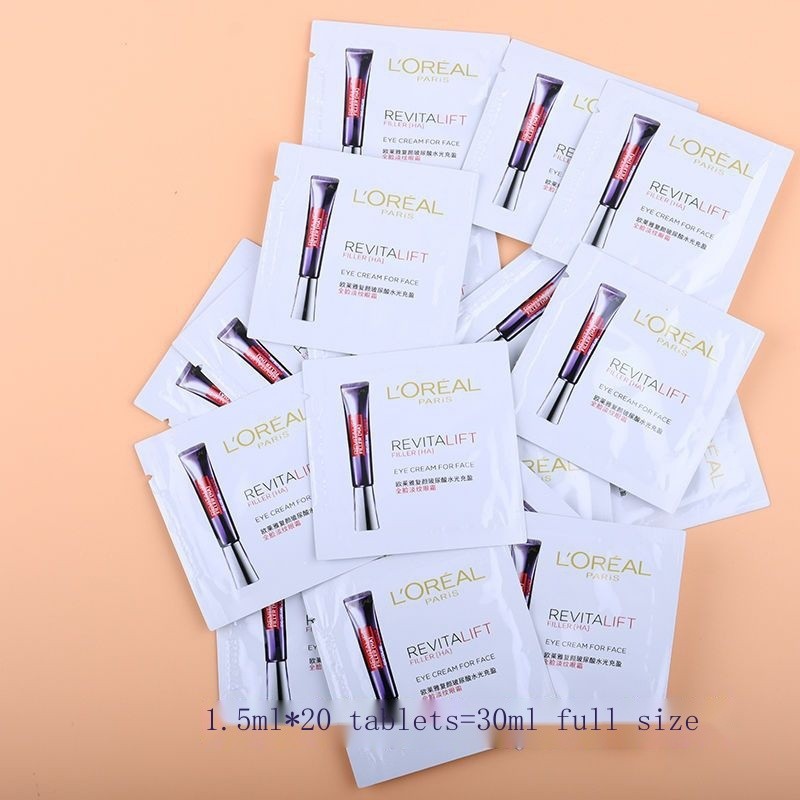 L'Oreal eye cream purple iron sample L'Oreal complexion anti-wrinkle and fine lines eye small ...