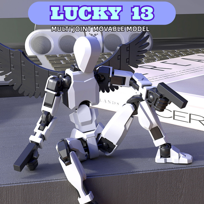 Dummy 13 Action Figure 3d Printed Toys Multi Jointed Movable Robot ...