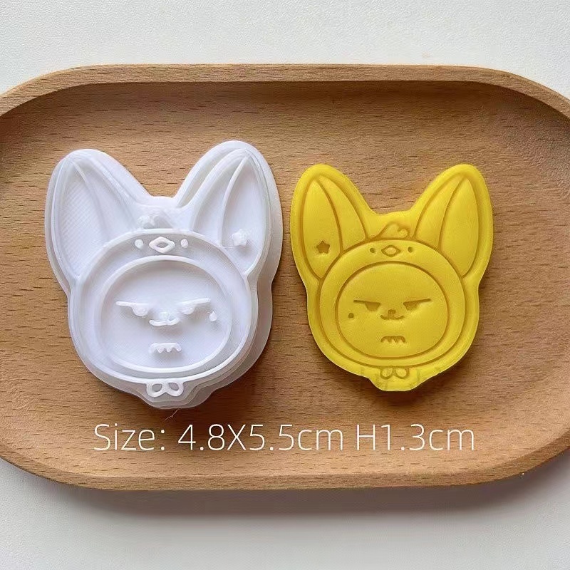 New Kpop Idol TXT PPULBATU Cookie Cutter Kawaii Biscuit Mould Cartoon ...