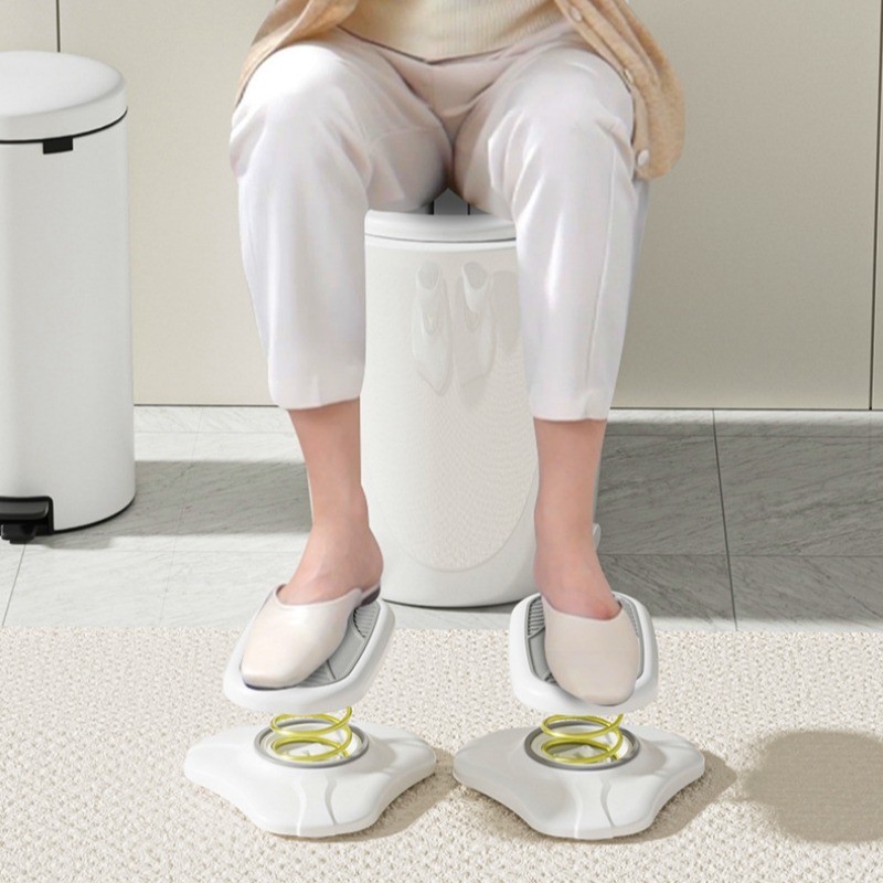 【READY STOCK】Office Footrest Ergonomic Toilet Stool Spring Footstool ...