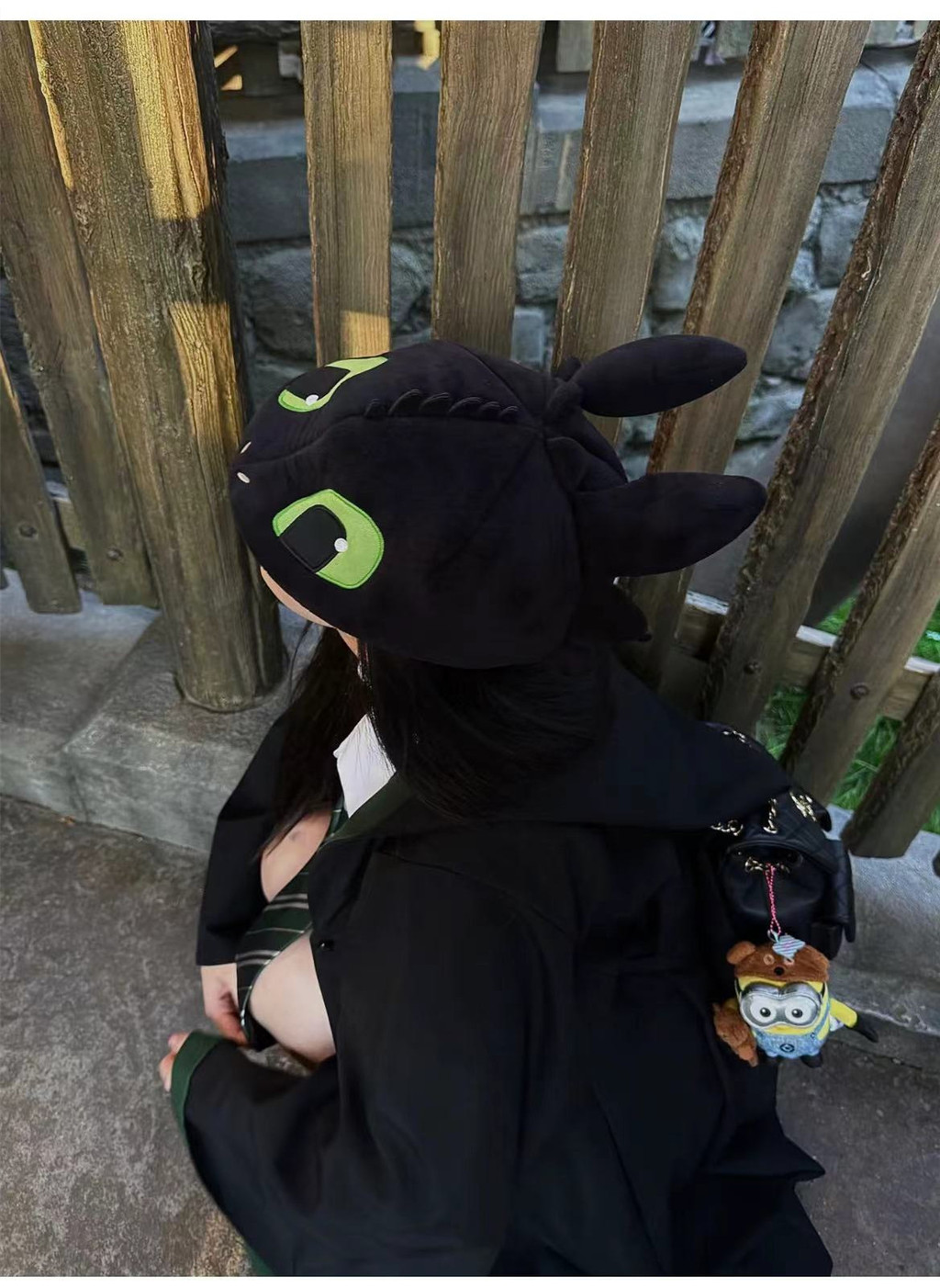 Sweet Spicy Style Toothless Boy Hat Couple Photo Funny Props Universal ...