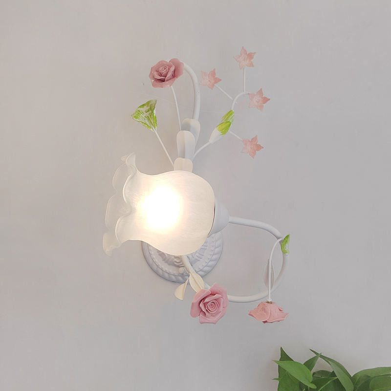 Warm Bedroom Bedside Lamp Wall Lamp Simple Living Room Dining Room Lamp ...