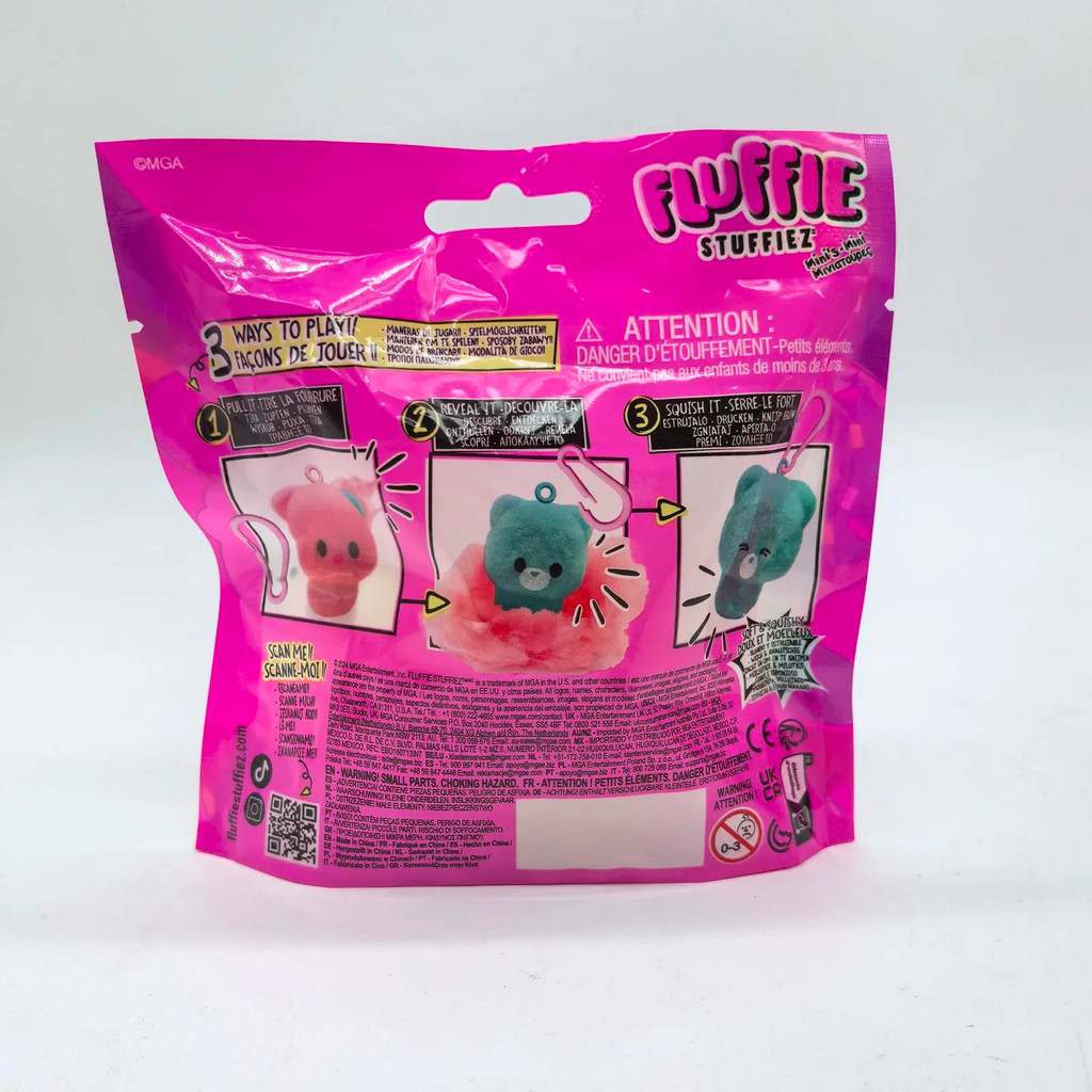 Fluffie Stuffies Squishy Toys Mini Donut Popcorn Blind Bag Surprise ...
