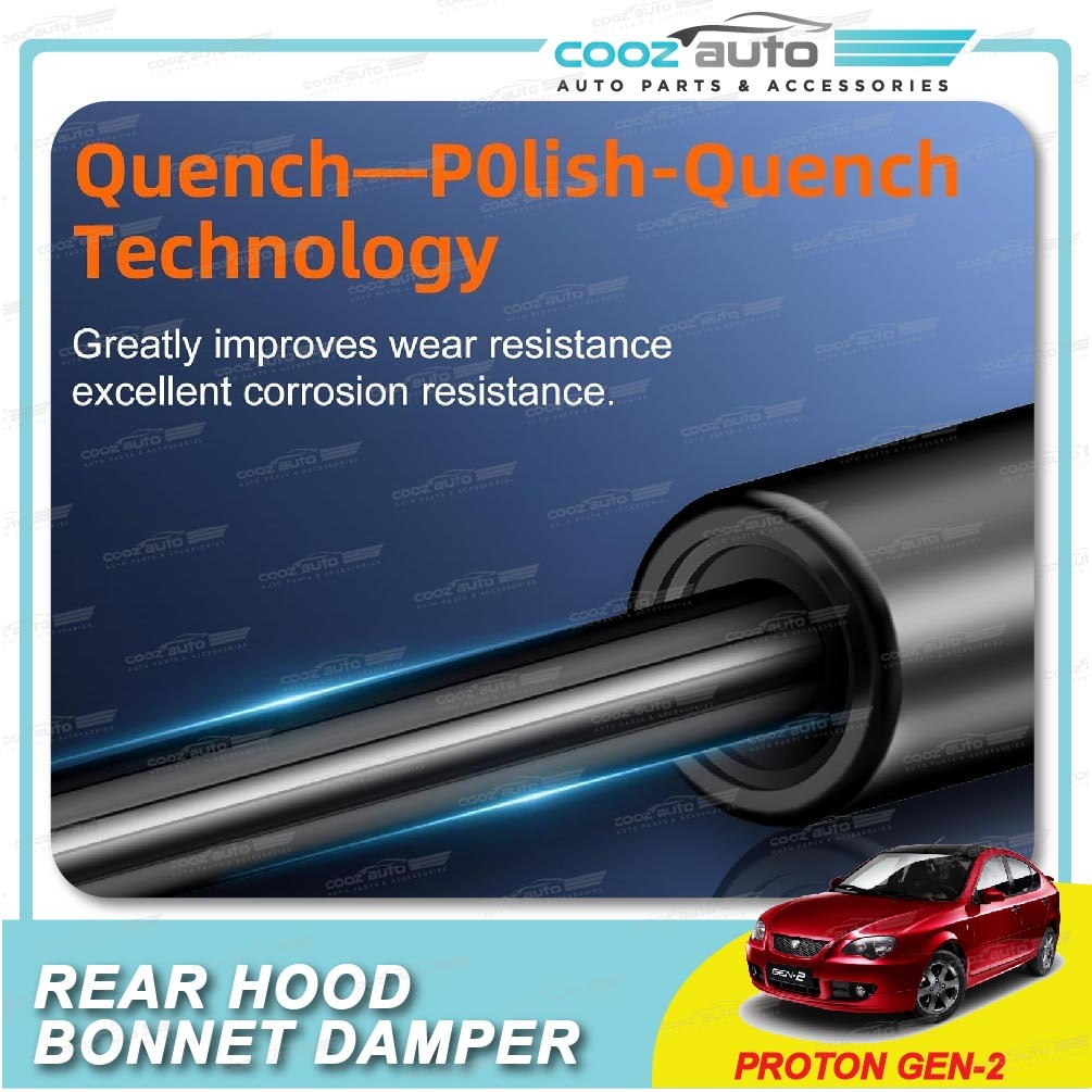 Proton Gen-2 Gen2 Rear Bonnet Hood Absorber Damper Gas Lifter Bonet ...