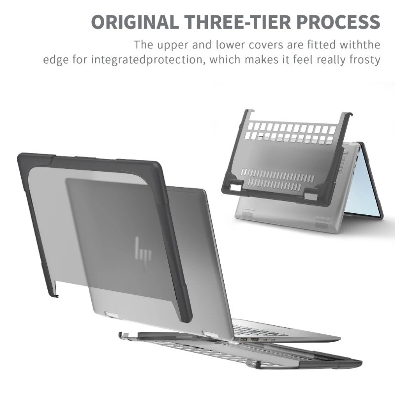 Protective Case for 14" HP Envy X360 2-in-1 2K Touch-Screen Laptop 2024 ...