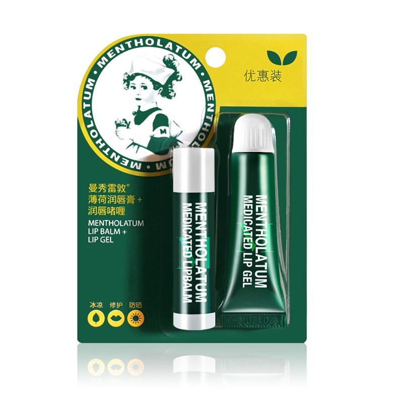 Mentholatum deep cool mint embellish lipstick moist sleep lip membrane ...