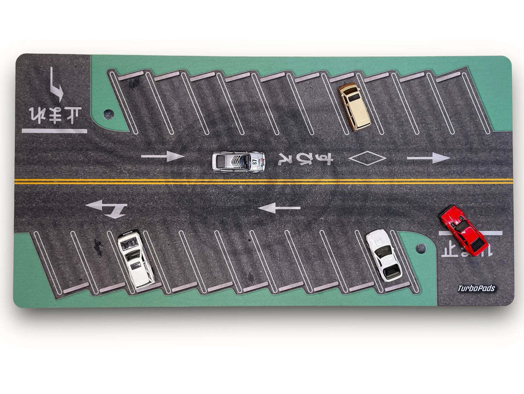 TurboPads Tokyo Parking Lot Desktop Diorama Mat Large Mouse Pad ...
