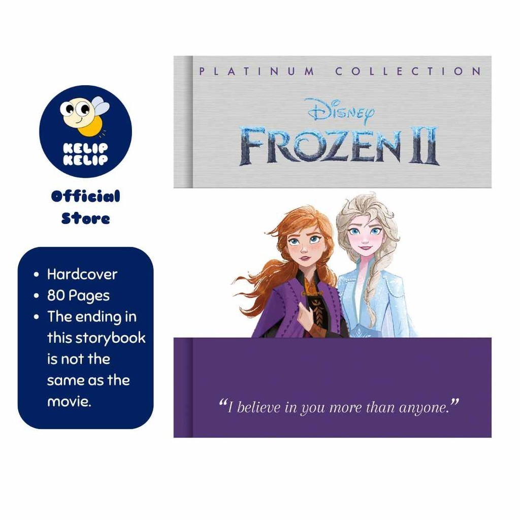 Disney Frozen 2 Platinum Collection Story Book for Kids to Read With ...