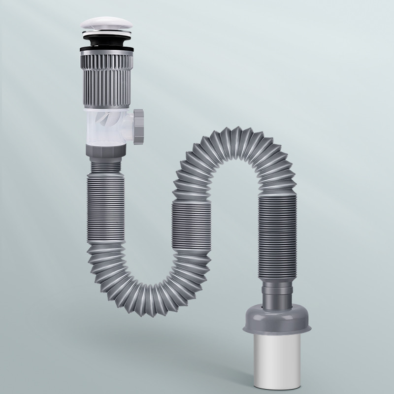 Sink drain Pipe Drainage kitchen Sink sewer suit sewer pipe fittings ...