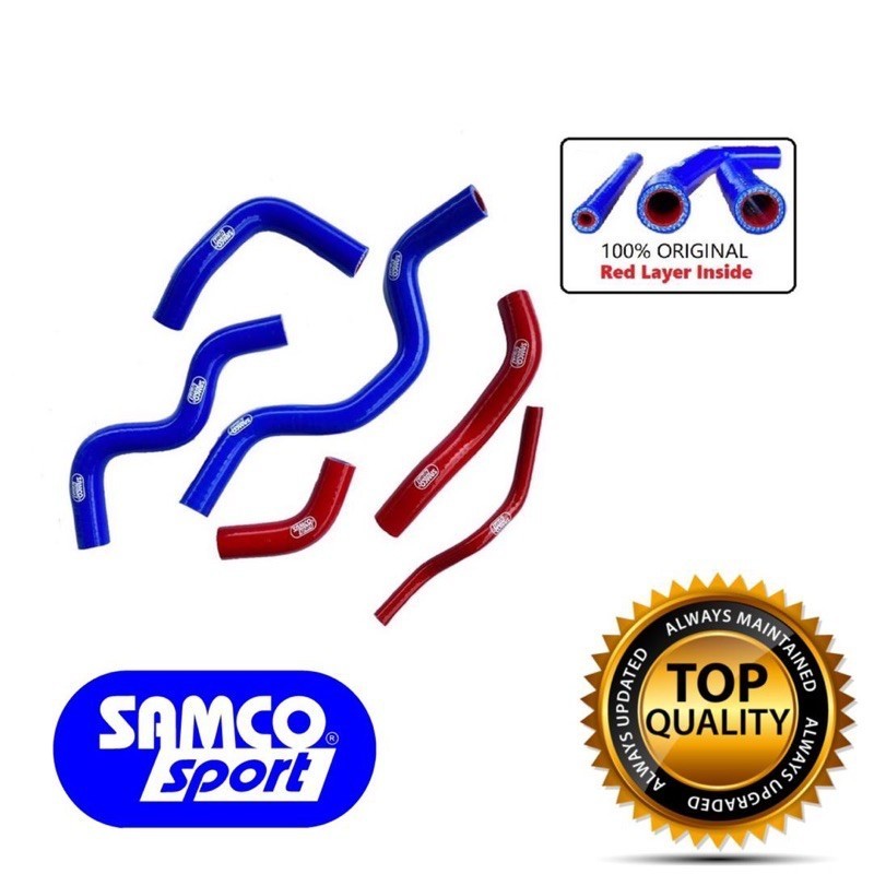 RADIATOR HOSE SAMCO Y15ZR V1 V2 LC135 V1-V7 RS150 NVX155 NMAX 155 Y15 ...