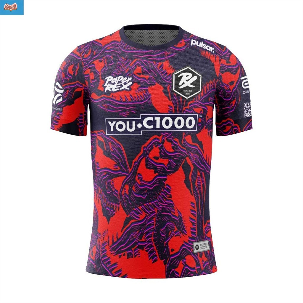TIEQILI 【Free Custom Name & Number】Jersey PRX PAPER REX NEW 2024 24/25 ...