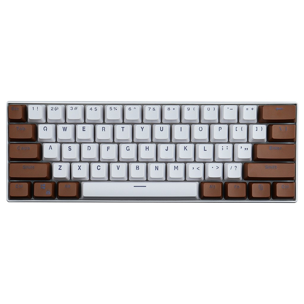 RK 61 Keycaps PBT Material OEM profile Backlit Two-Color Mechanical ...
