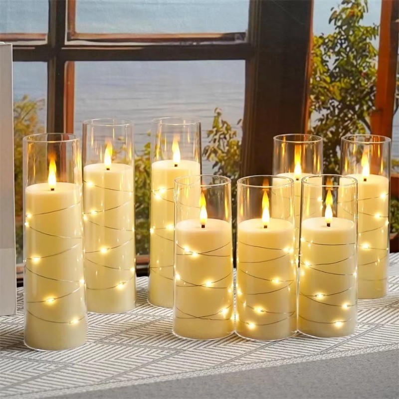 Electric Candle Light - Warm White Wave Tealight - Home Wedding ...