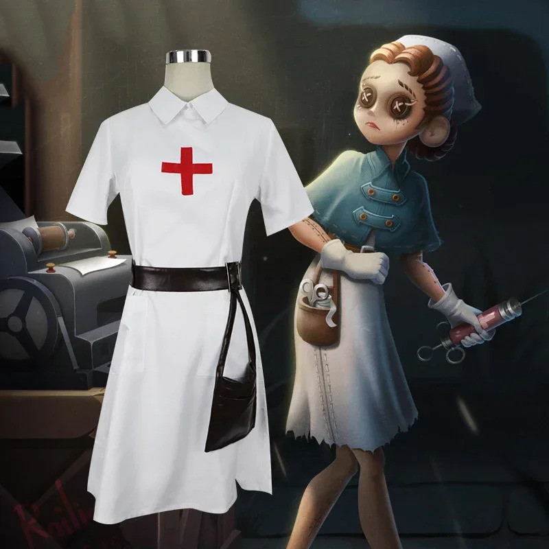 Game Identity V Cosplay Costume Doctor Nurse Emily Dyer Fifth ...