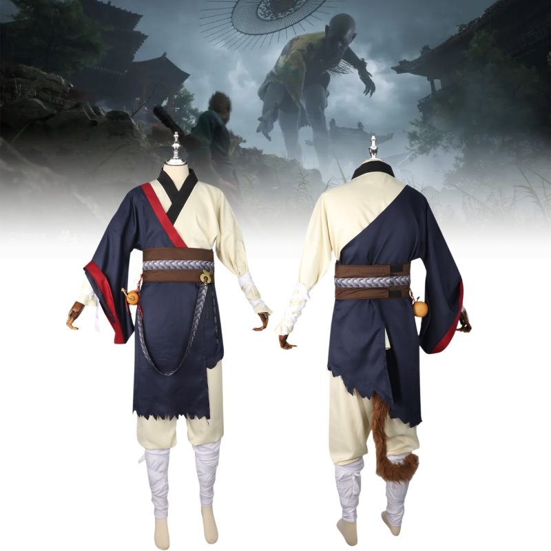 Wukong Black Myth Cosplay Outfit In Artistic Retro Style Perfect For ...