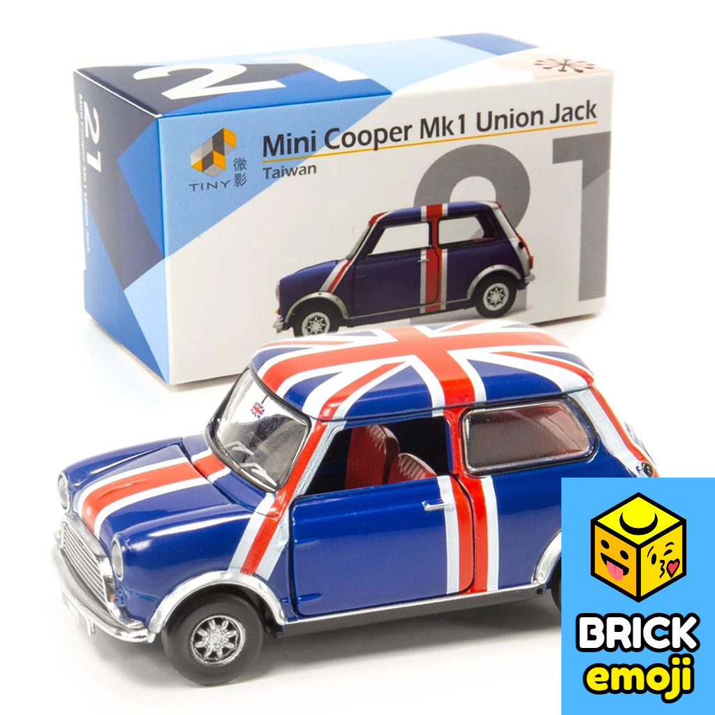 Tiny ATC64545 Mini Cooper Mk 1 Union Jack 1/50 | Shopee Malaysia