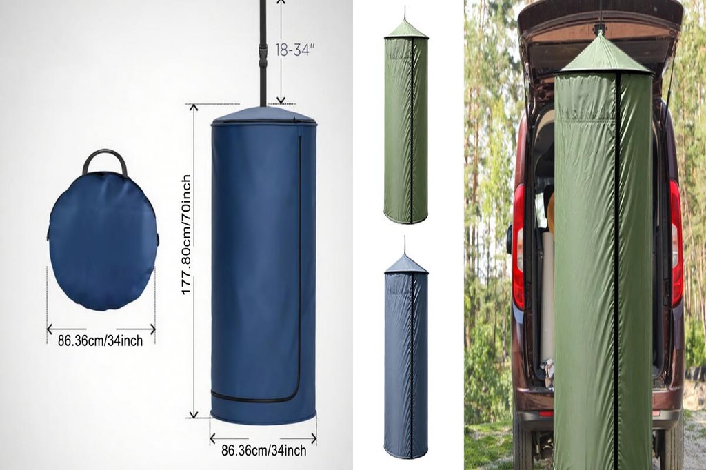 Beach Changing Tent Tailgate Hanging Tent Portable Suv Trunk Pop-up ...