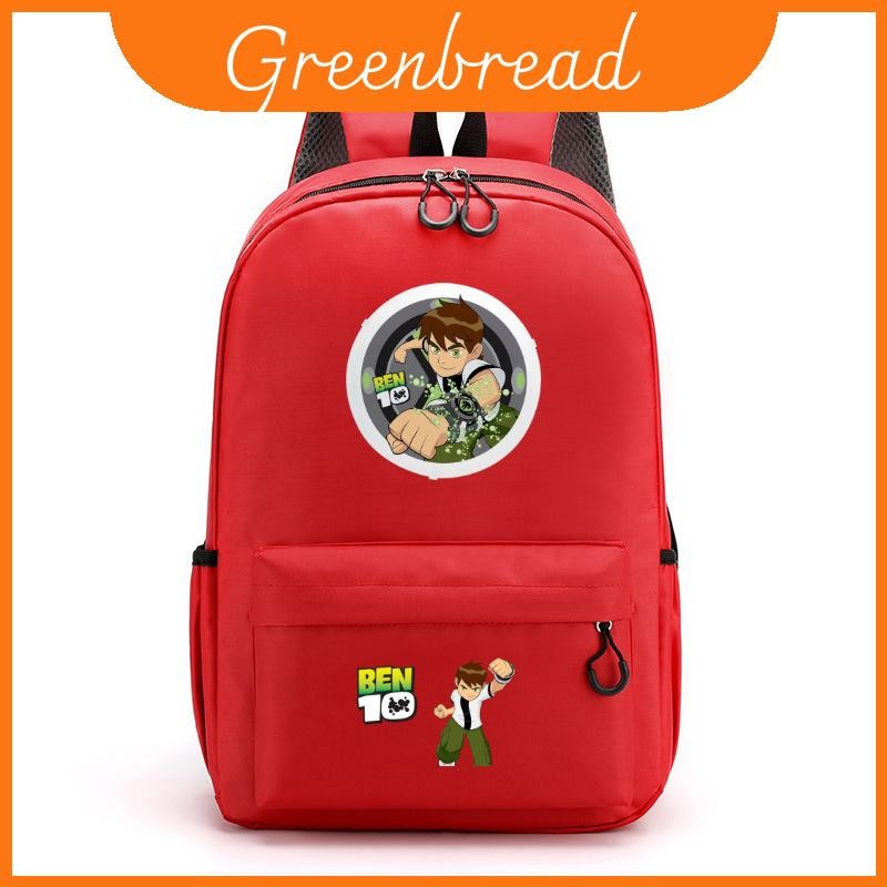 Ben 10 Youth Student Backpack With Padded Arc Shaped Straps For School ...
