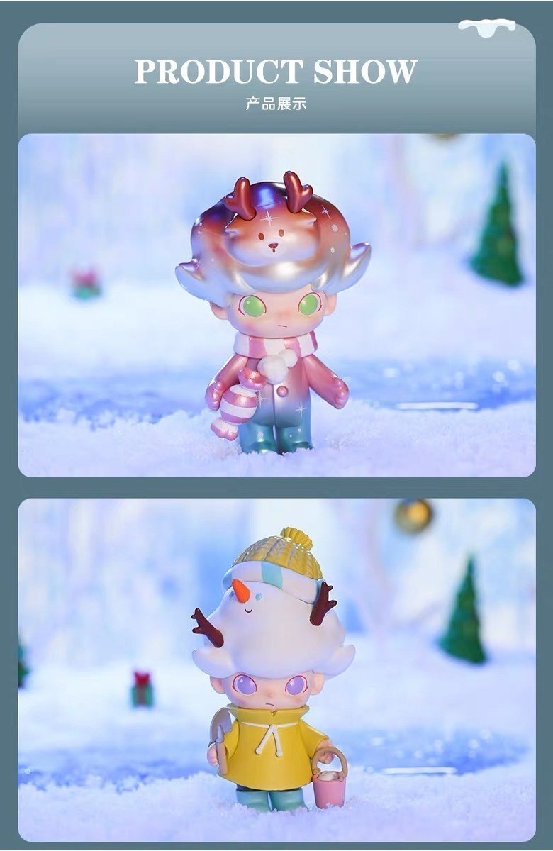 Original Pop Mart Dimoo 2019 Christmas Series Blind Box Figure Doll ...