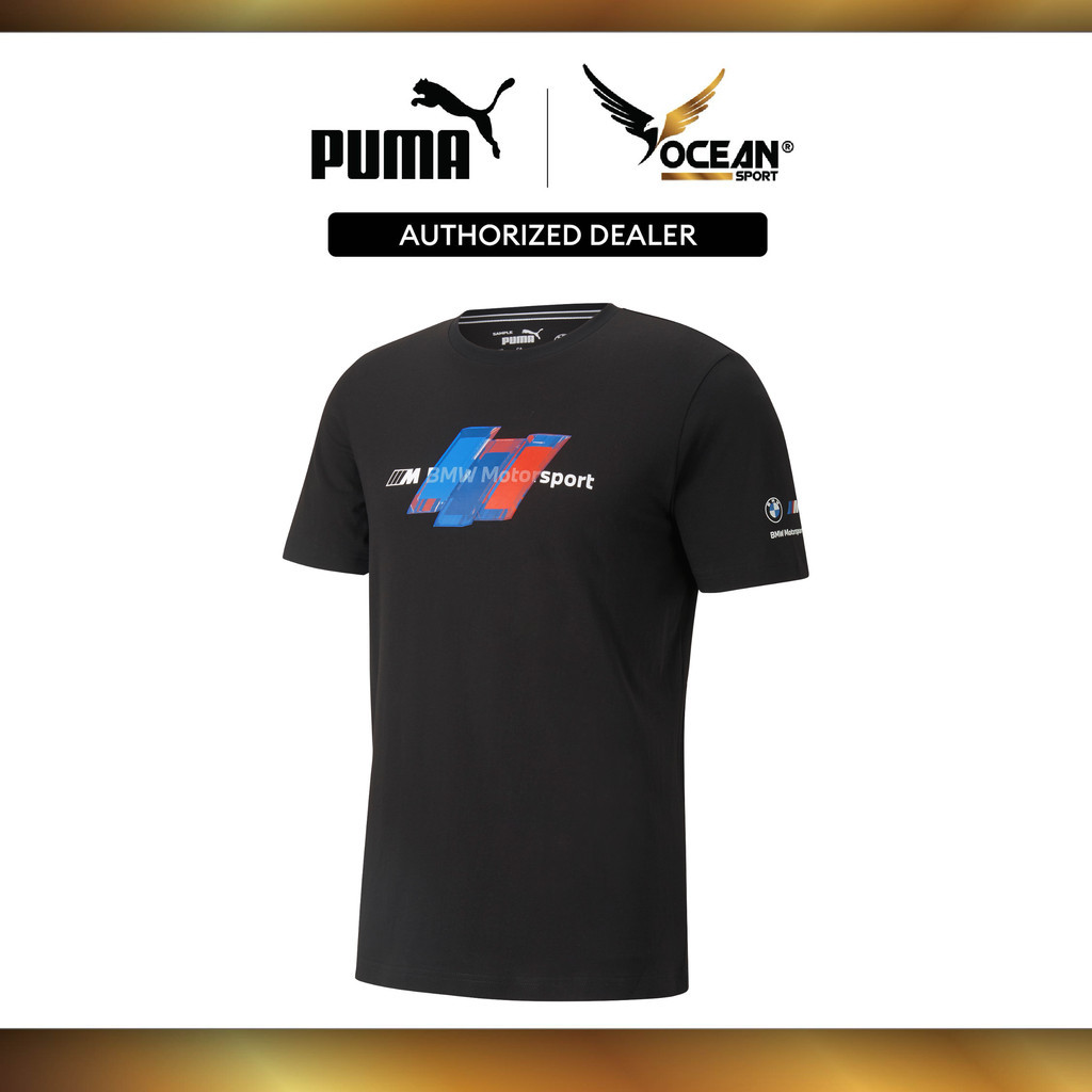 Puma BMW MMS Logo Tee+ (Black) 53119701 | Shopee Malaysia