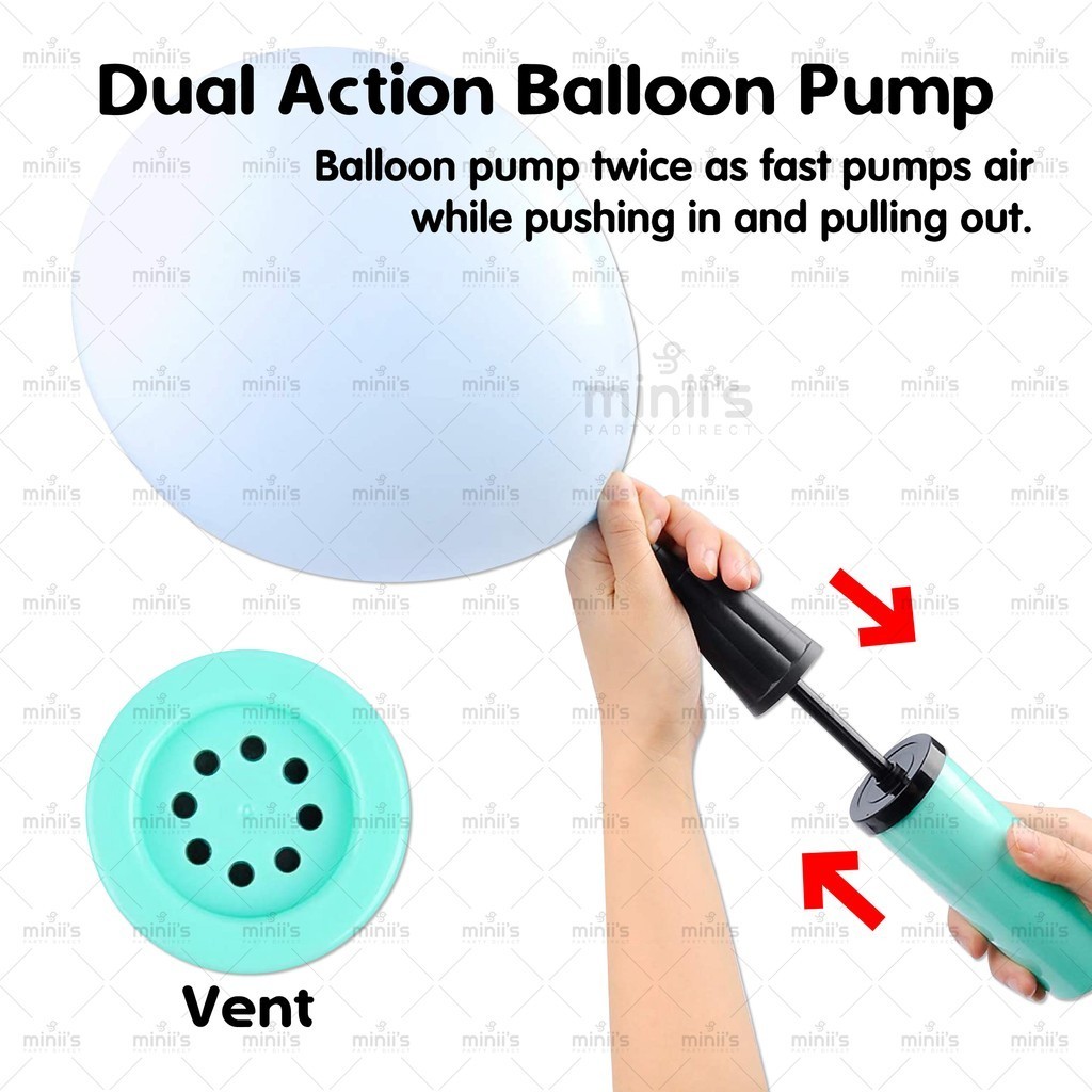MINIIS PARTY Balloon Pump Balloon Hand Pump Balloon Small Hand Pump ...