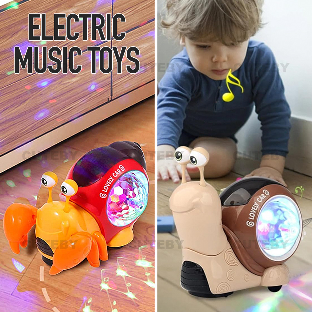 Baby Crawling Toy with Music LED Light Up Musical Toy Interactive ...