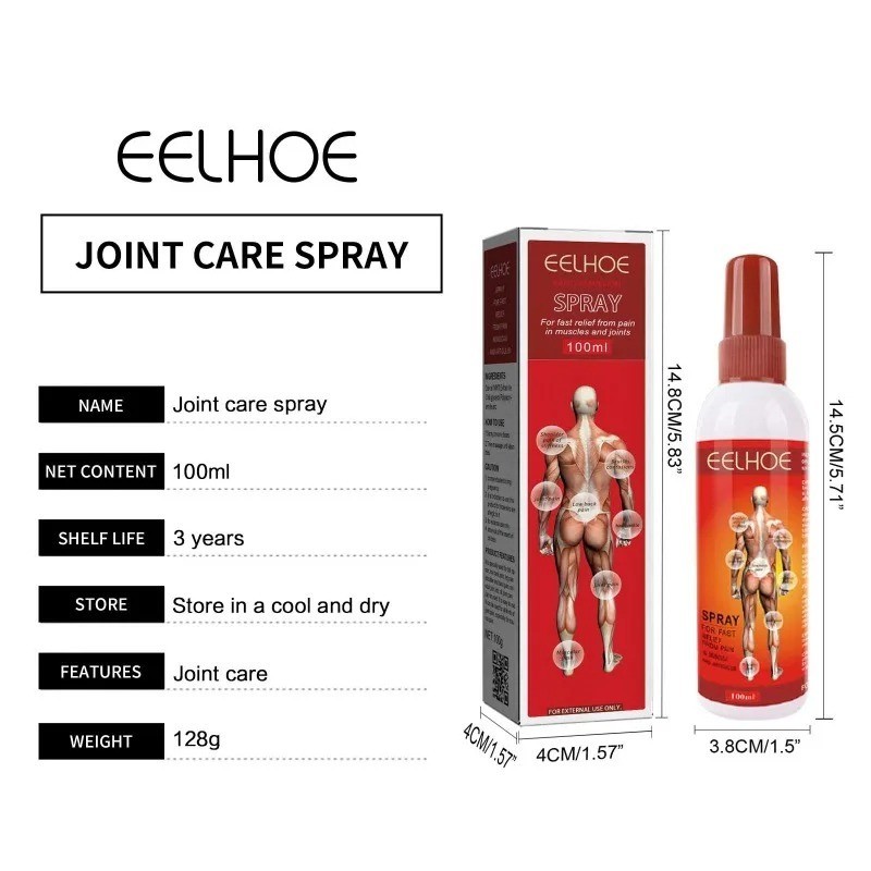 Joint Analgesic Spray Rheumatoid Treatment Gout Anti-Inflammatory Treat ...