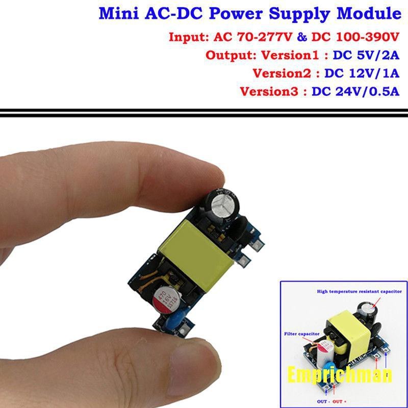 Emprichman Ac-Dc Converter Power Supply Module Ac 110V 220V 230V To 5V 12V 24V Switching ...
