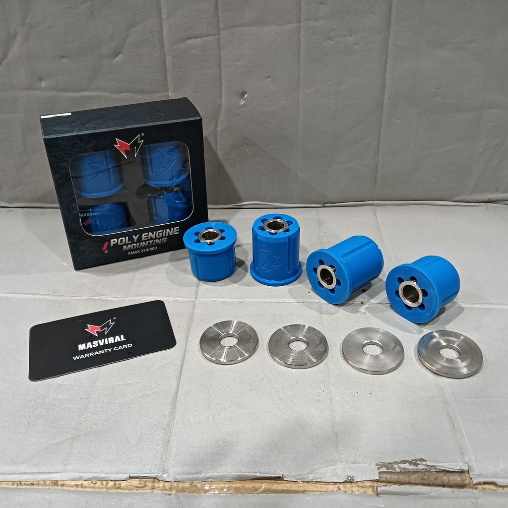 ( NEW VERSION V2 ) ENGINE MOUTING POLY BUSH SET XMAX 250&300 / XMAX250 ...