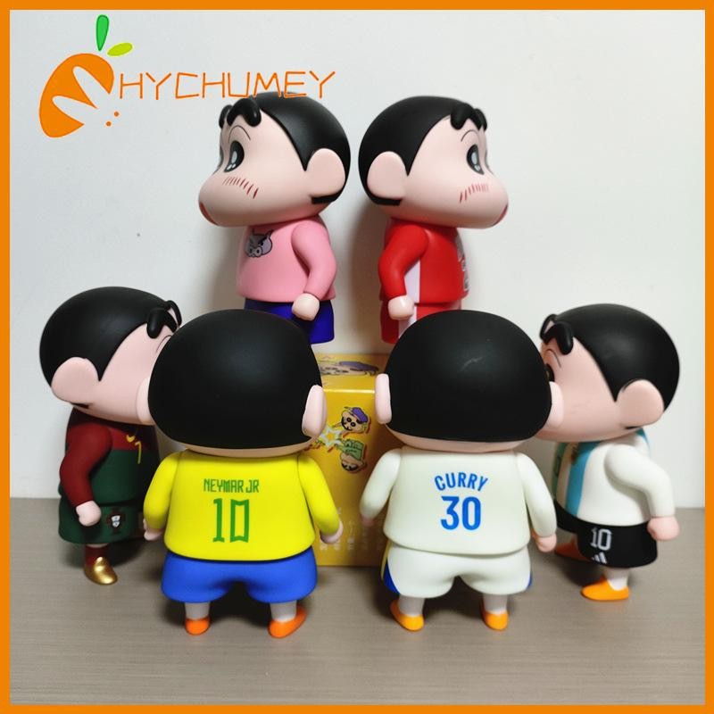 Shin-chan Pvc Crayon Figure In Basketball Soccer Star Costumes Anime ...