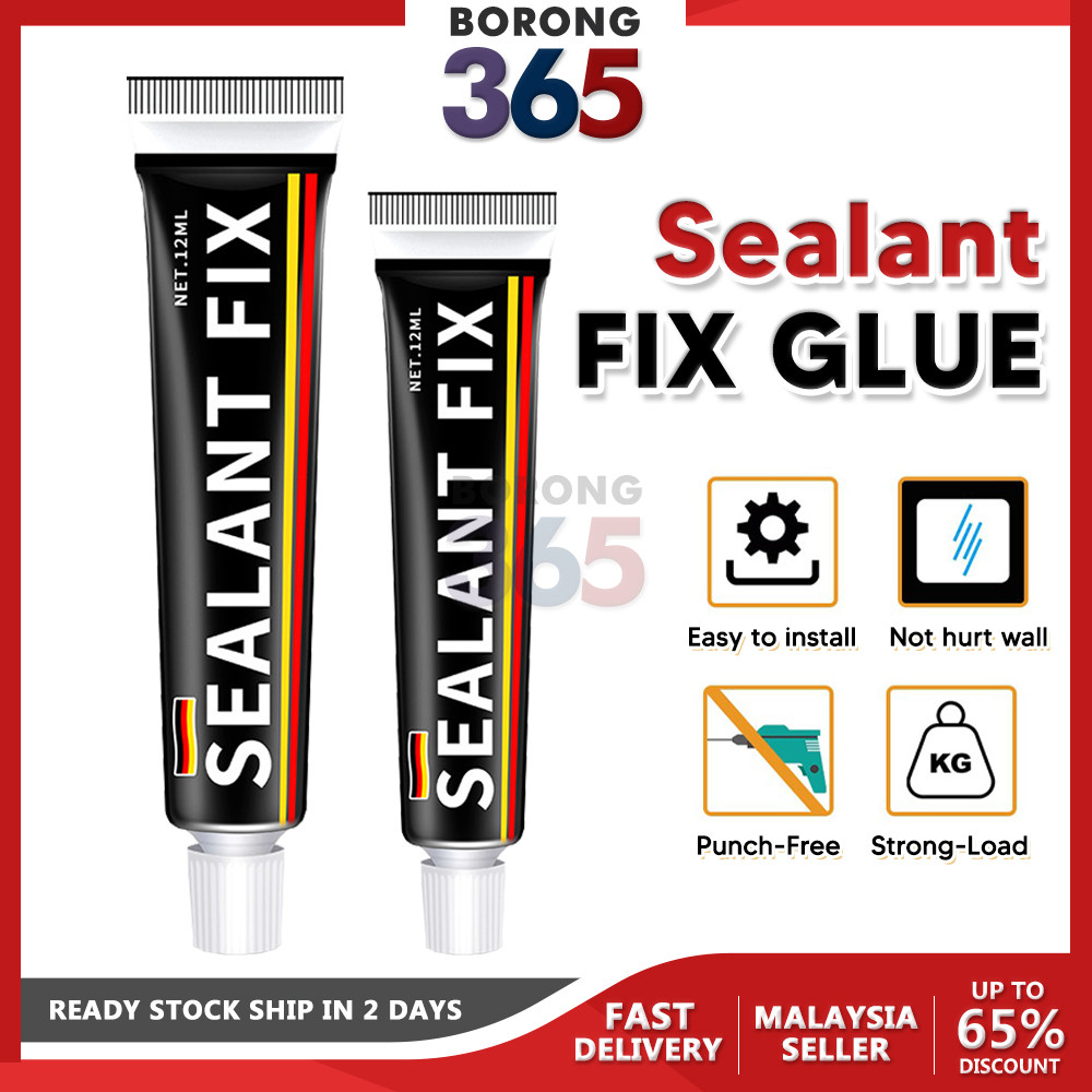 [1PC] Borong365 Sealant Fix Sealant Glue Gam Besi Logam Drill Free ...