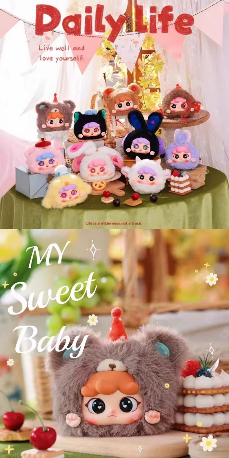 Migo Animal Party V2 Zipper Series Plush Blind Box | Shopee Malaysia