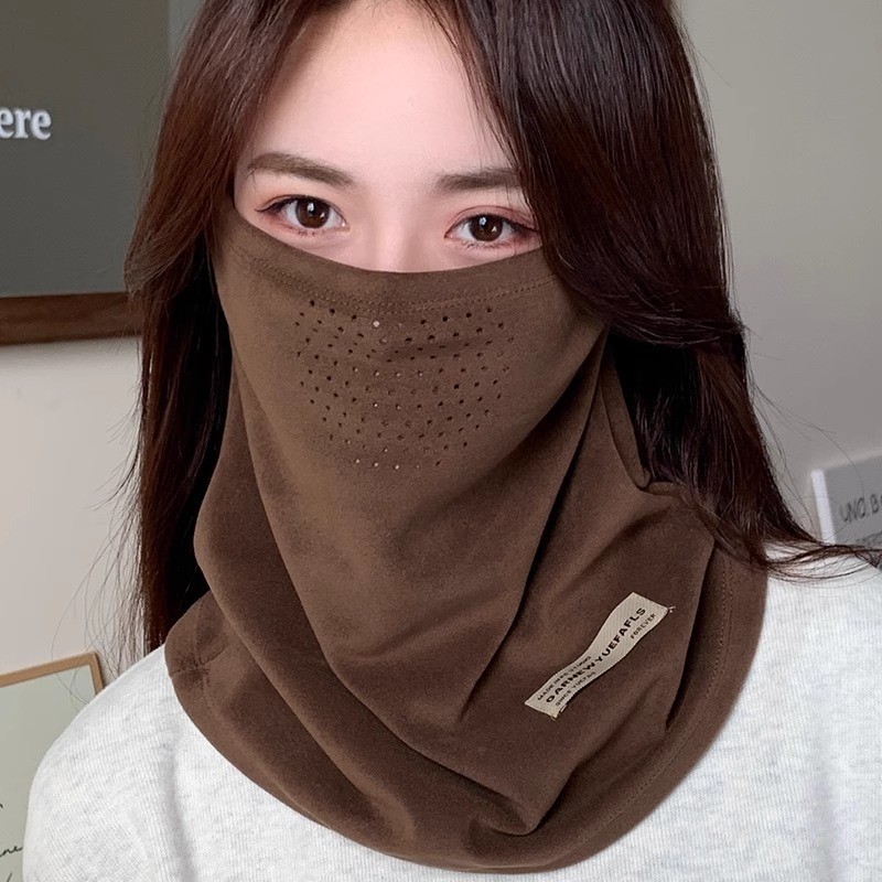 Thick Velvet Face Covers - For Autumn Winter Outdoor Wear - Simiple ...