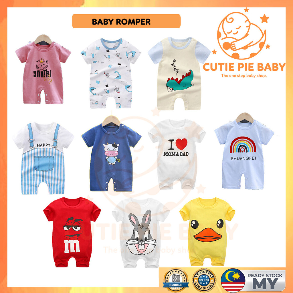 Baju Bayi Rompers Baby Clothing Cartoon Jumpsuits Newborn Infant Baju ...