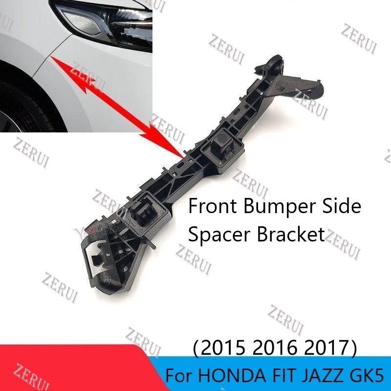 ZR For a pair Front Bumper bracket /Front Bumper Side Spacer Bracket ...