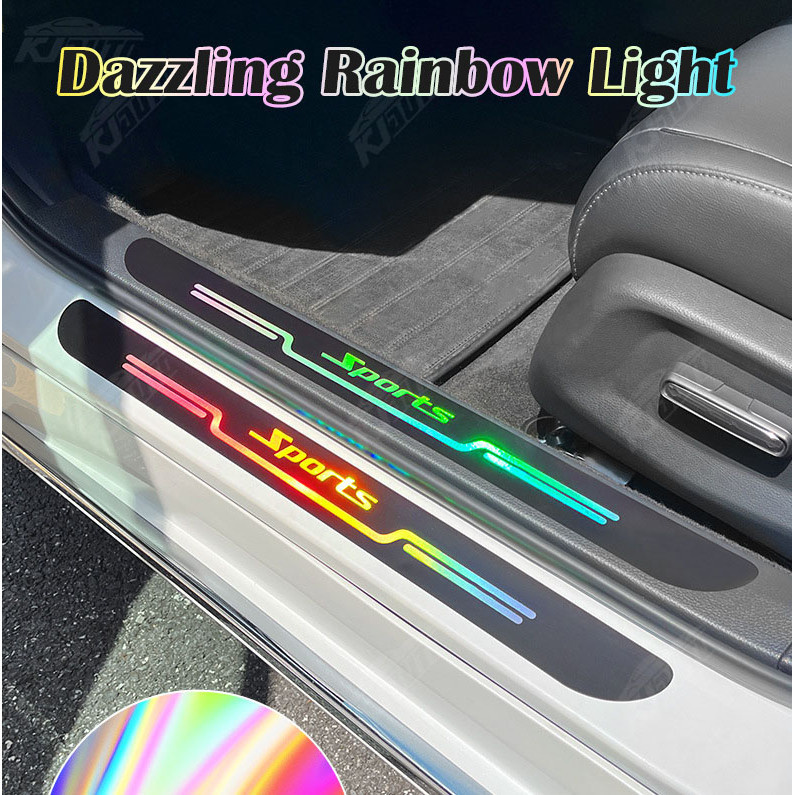 New Honda Accord Laser Car Threshold Protection Sticker Colorful ...
