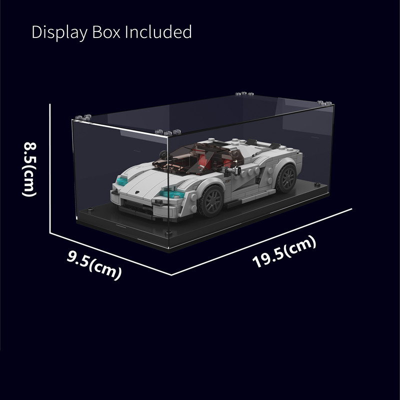 KNSG C850 Building Blocks 388 Pcs Mould King Car Bricks Toy Set ...