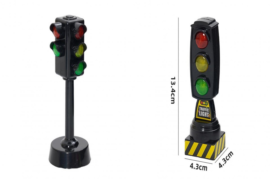 Lingoer| Educational Traffic Light Toy Realistic Traffic Light Toy Mini ...