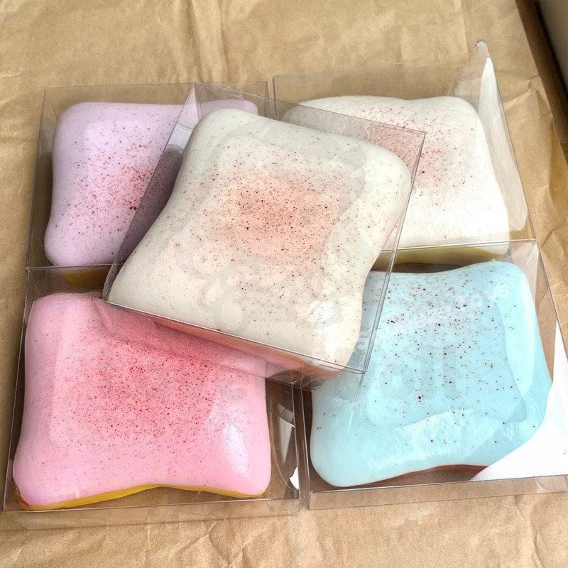Toast Squishy Toy Bread Squeeze Toy Decompression Toy Slow Rebound ...