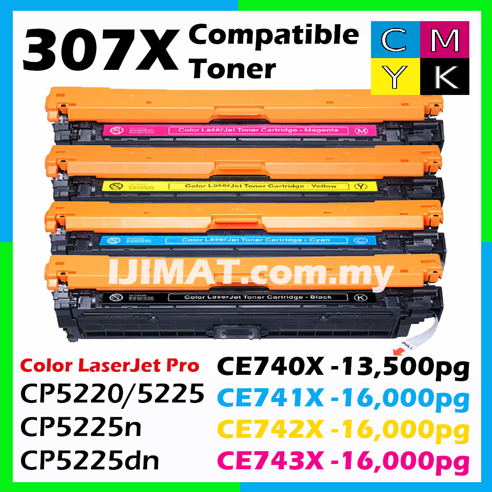 Compatible to HP 307A Color LaserJet Professional CP5225 CP5225n ...